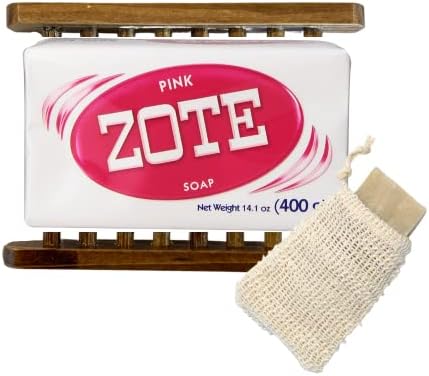 Amazon.com: ZOTE Pink Laundry Detergent Bar Soap and Stain Remover ...