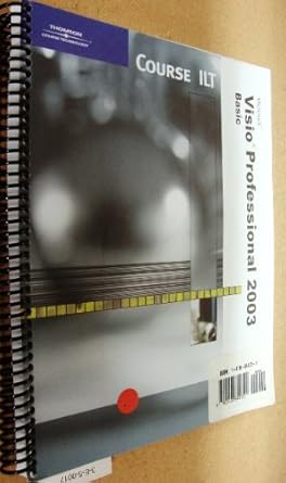 Microsoft Visio Professional 2003: Basic - Course ILT (Student Manual) : Amazon.es: Libros