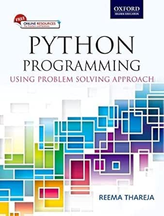 PYTHON PROGRAMMING eBook : Thareja, Reema: Amazon.in: Kindle Store