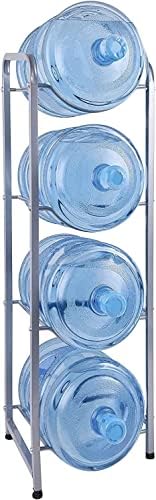 SKY-TOUCH 3 Tier Water Jug Rack, 5 Gallon Water Bottle Holder Heavy ...