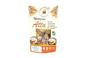 Multigrain Atta 100% Natural, Weight Loss, Sugar Control, High Fiber ...