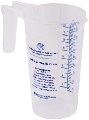 Amazon.com: Measuring Container - Round, Graduated, 1 Liter (1000ml ...