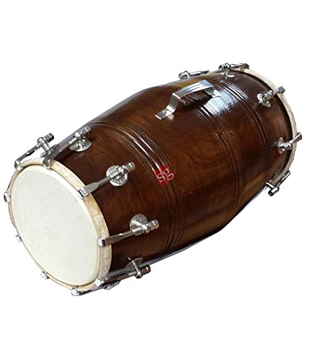 SG Musical - Dholak, Mango Wood,Dholki : Amazon.in: Musical Instruments