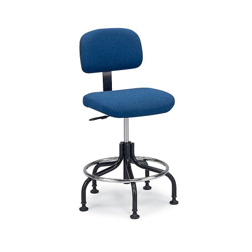 Amazon.com: Bevco Upholstered Task Stool - 26-31" Seat Height - With ...