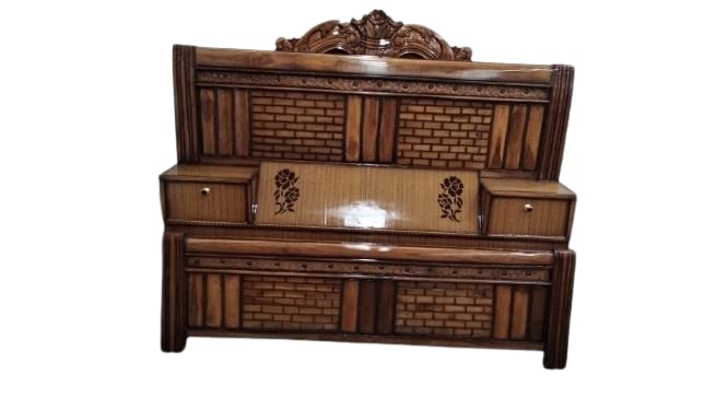 S.S electrowood Sagwan Wood Deewan Bed/Bedroom & Living Room : Amazon ...