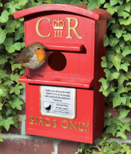 Creative Products Post Box Bird House, Garden Nesting Box for Small ...