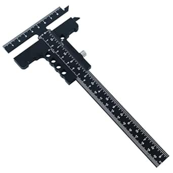 Gralara Wood Workings Multifunctional Caliper Marking Caliper Portable ...