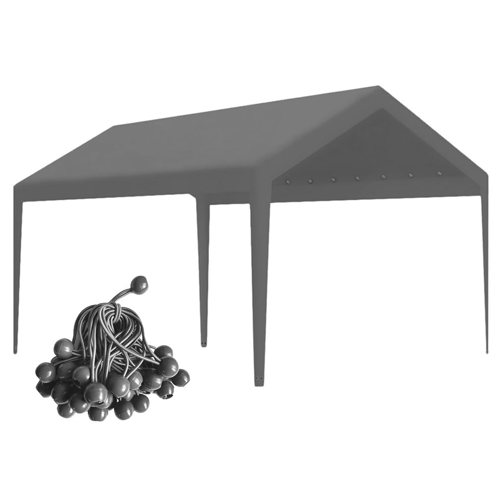 Snapklik.com : Carport Replacement Canopy, Replacement Top Cover For 10 ...
