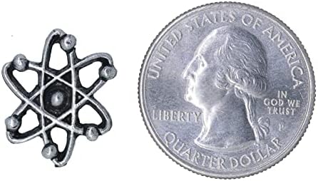 Amazon.com: Jim Clift Design Atom Lapel Pin - 1 Count : Clothing, Shoes ...