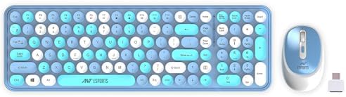 Amazon.in: Buy EVM Wireless Rounded Key Keyboard & Mouse Combo - 2.4G ...