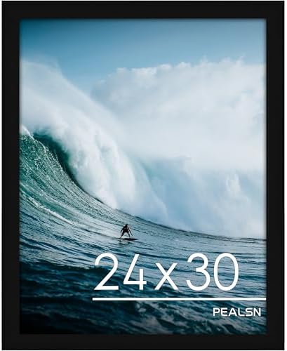 Amazon.com - Fisnish 24x32 Poster Frame, Black 24 x 32 Frame for ...