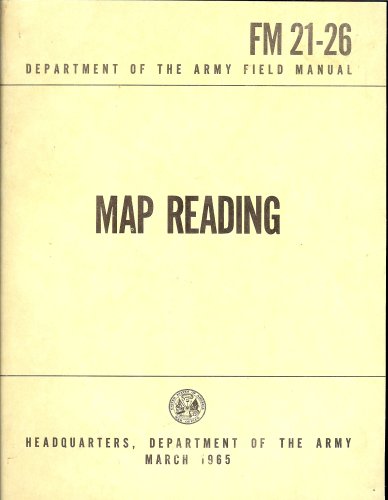 Map Reading: U.S. Army: Amazon.com: Books