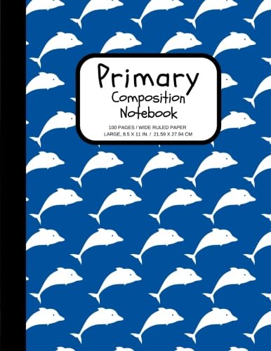 Primary Composition Notebook: 100 Pages, Extra Wide Ruled for Kids ...