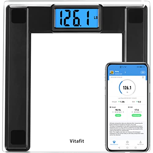 Snapklik.com : Vitafit 550lb Extra-High Capacity Digital Body Weight ...