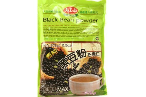 Amazon.com : Greenmax Black Bean Powder 10.50 Oz by DragonMall Teas ...