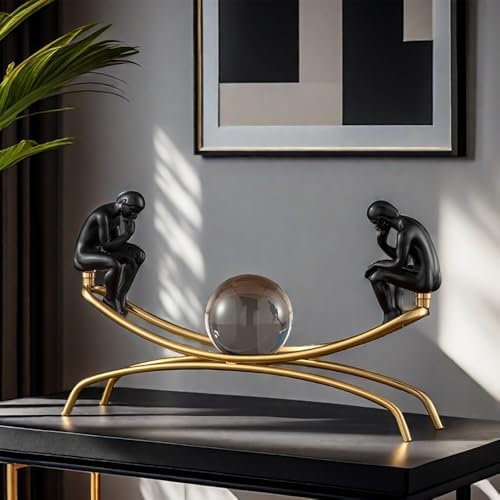 Amazon.com: 2PCS Elegant Resin Reading Girl Ornament Figurine Resin ...