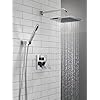 Delta Modern 14 Series Square Rain Shower System Faucet Set, Rainfall ...