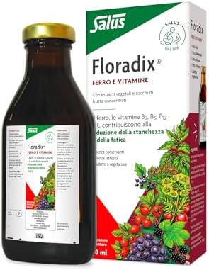 Amazon.com: Flora, Floradix Iron + Herbs, Natural Liquid Iron ...