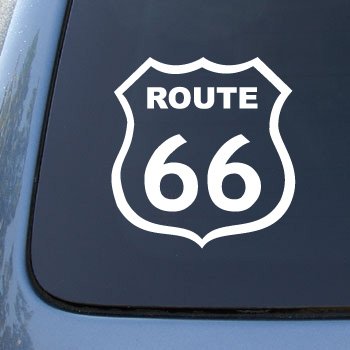 Amazon.com: ROUTE 66 - Vinyl Car Decal Sticker #A1638 | Vinyl Color ...