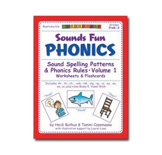 Sounds Fun Phonics Workbook Vol. 2: Heidi Butkus: 9781938553165: Amazon ...