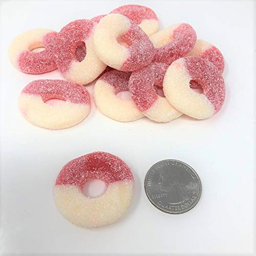 Amazon.com : Gummi Cherry Rings 2 pounds gummy candy bulk gummy rings ...