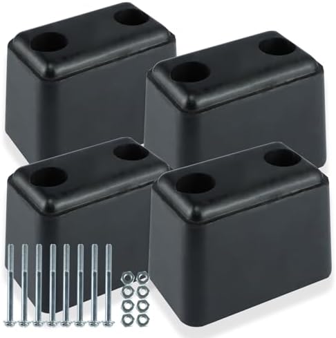 Amazon.com: DZGMGM Heavy Duty Trailer Rubber Bumper -4-3/4" x 3" x 3-1/ ...