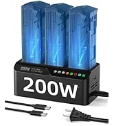 Amazon.com: LKTOP 200W Air 3/Air 3S Battery Fast Charger Kit for DJI ...