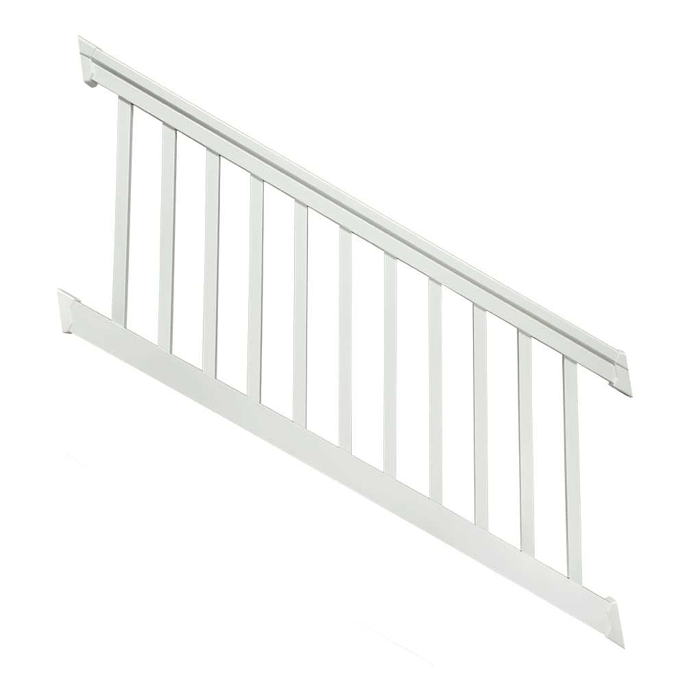 Fypon Premium Stair Kit for Square Spindles | 6' System with 36 ...