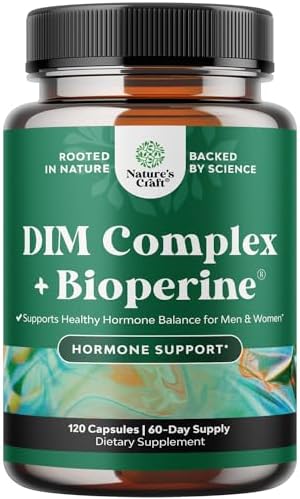 Amazon.com: Extra Strength Diindolylmethane DIM Supplement - DIM Complex Men and Womens Hormone ...