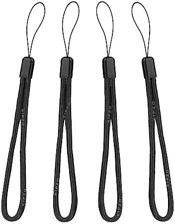 KIPZO® Pack of 3 Red Black Grey hand Wrist Lanyards Adjustable strap ...