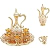 Turkish Tea Set with Pot Tray and 6 Cups Vintage Turkish Coffee Set ...