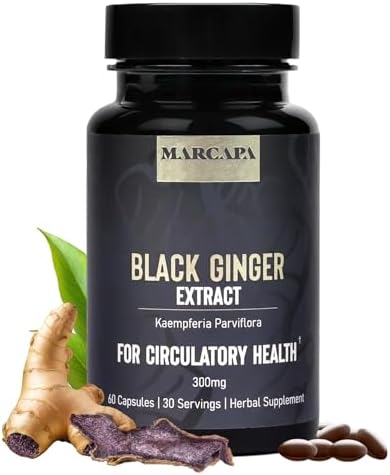 Amazon.com: Marcapa Black Ginger Root Supplement - 60 Softgels ...