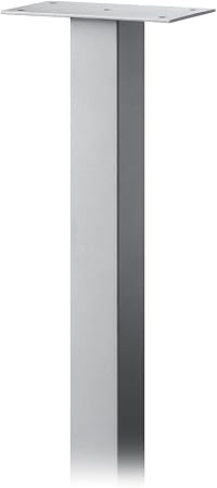 4385SLV Standard Pedestal In-Ground Mounted for Roadside Mailbox, Mail ...