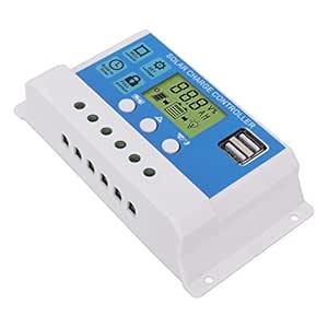 PWM Solar Charge Controller, LCD Display Industrial Master Control Chip ...