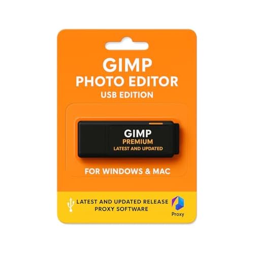 GIMP Photo Editor 2025 on 32GB USB | Premium Professional Image Editing ...