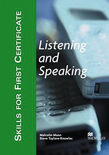 Skills For First Certificate Listening and Speaking. Package Student's ...