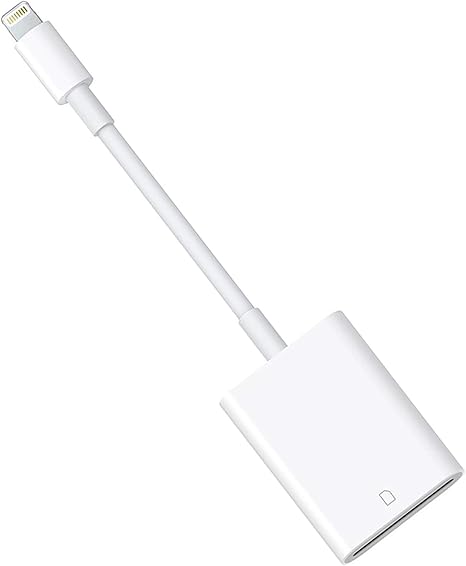 Amazon.com: [Apple MFi Certified] iPhone SD Card Reader, Lightning to ...