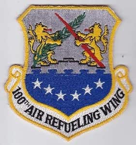 PATCHMANIA USAF Patch Air Refueling USAFE c 100 ARW RAF Mildenhall ...