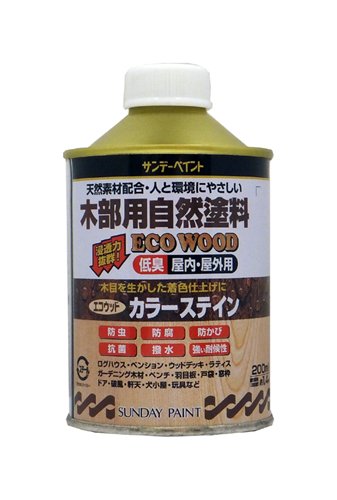 Amazon.co.jp: Sunday Paint Eco Wood Color Stain, 24 Piece Set, 3.1 gal ...