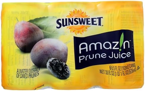 Amazon.com : Sunsweet Amazin Prune Juice Small Cans - Water Extract of ...