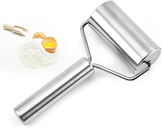Roysmart Mattarello in acciaio inox, piccolo mattarello antiruggine ...