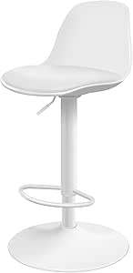 ALFORDSON 2pcs Bar Stool PU Leather Kitchen Barstools with Swivel Seat ...