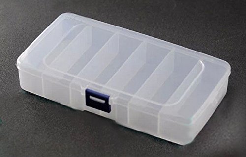 6 Grids Multipurpose Transparent Plastic Storage Box for Storing ...
