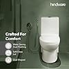 Hindware One-piece Elegance S-220 Floor Mount Western Commode for ...