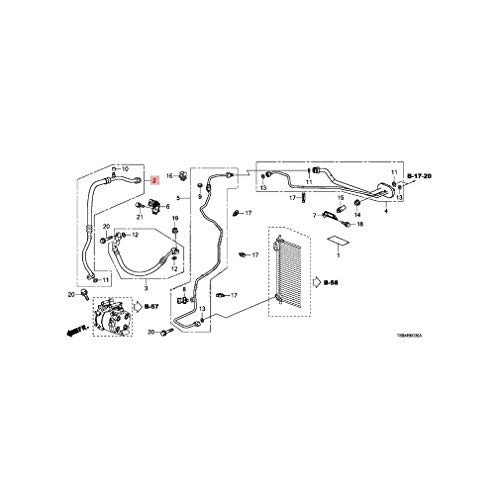 Genuine Honda (80312-TR3-A02) Suction Hose : Amazon.in: Home Improvement