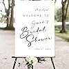 Amazon.com: Generic Modern Boho Theme Welcome Sign for Bridal Shower ...