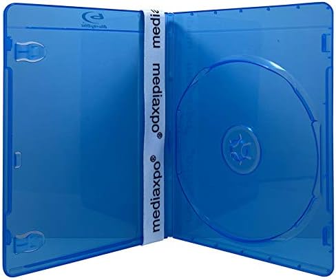 Amazon.com: Premium Standard Blu-Ray Triple 3 Disc Capacity Cases 12MM ...