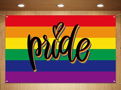 Amazon.com : Sunwer Pride Photo Booth Backdrop June LGBT Celebration ...
