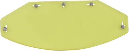 AFX 5-Snap Flat Shield (Yellow) + Free Shipping