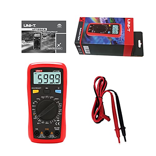Snapklik.com : Digital Multimeter Tester UT133B, AC DC Voltage Current ...